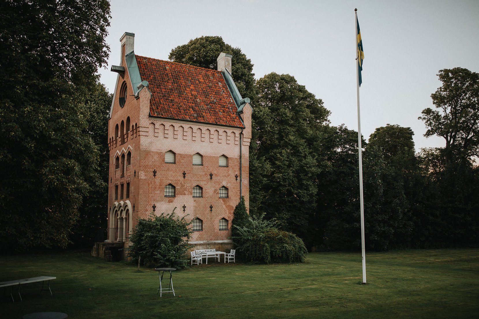 Bröllopsfotograf Borgeby Slott Skåne // Loke Roos